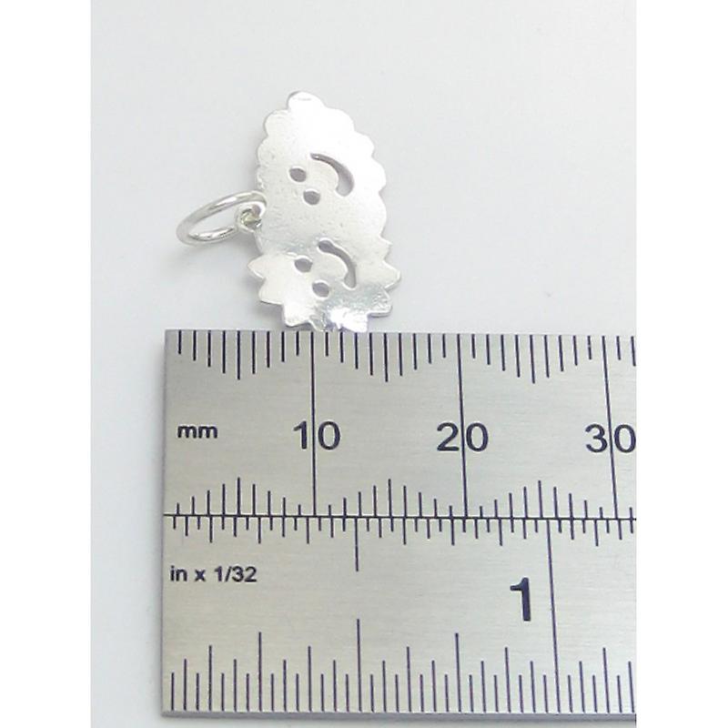 Sun Appering Over A Cloud Sterling Silver Charm .925 X 1 Weather Charms ...