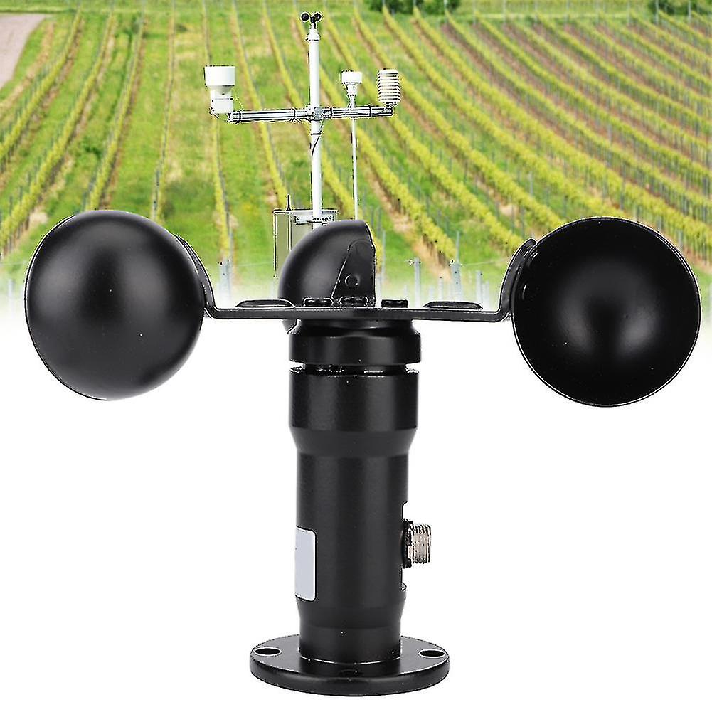 Pulse Signal Output Aluminum Alloyed Wind Speed Sensor Anemometer For ...