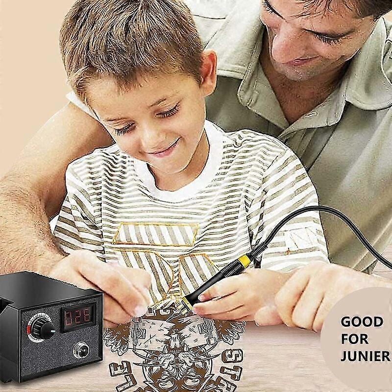 Wood Pyrography Kit, 60W Digital Pyrography Machine 0-730C Adjustable ...