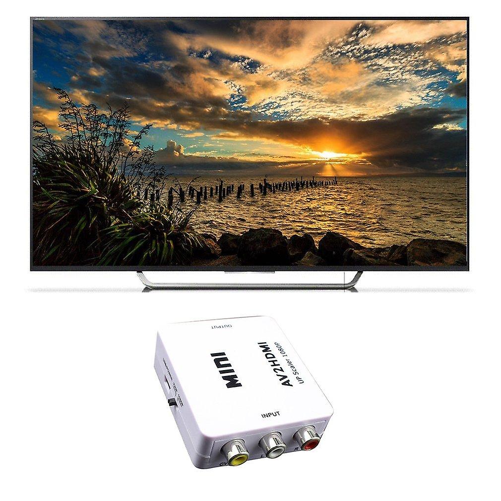 Av to hdmi-compatible converter av2 composite av cvbs 3rca1080p ...