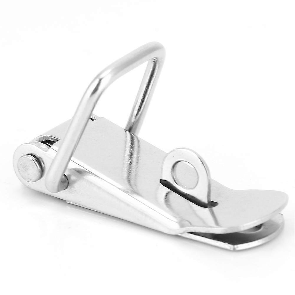 4pcs Lock Hasp Stainless Steel 304 Adjustable Spring Hasp Flat Mouth ...