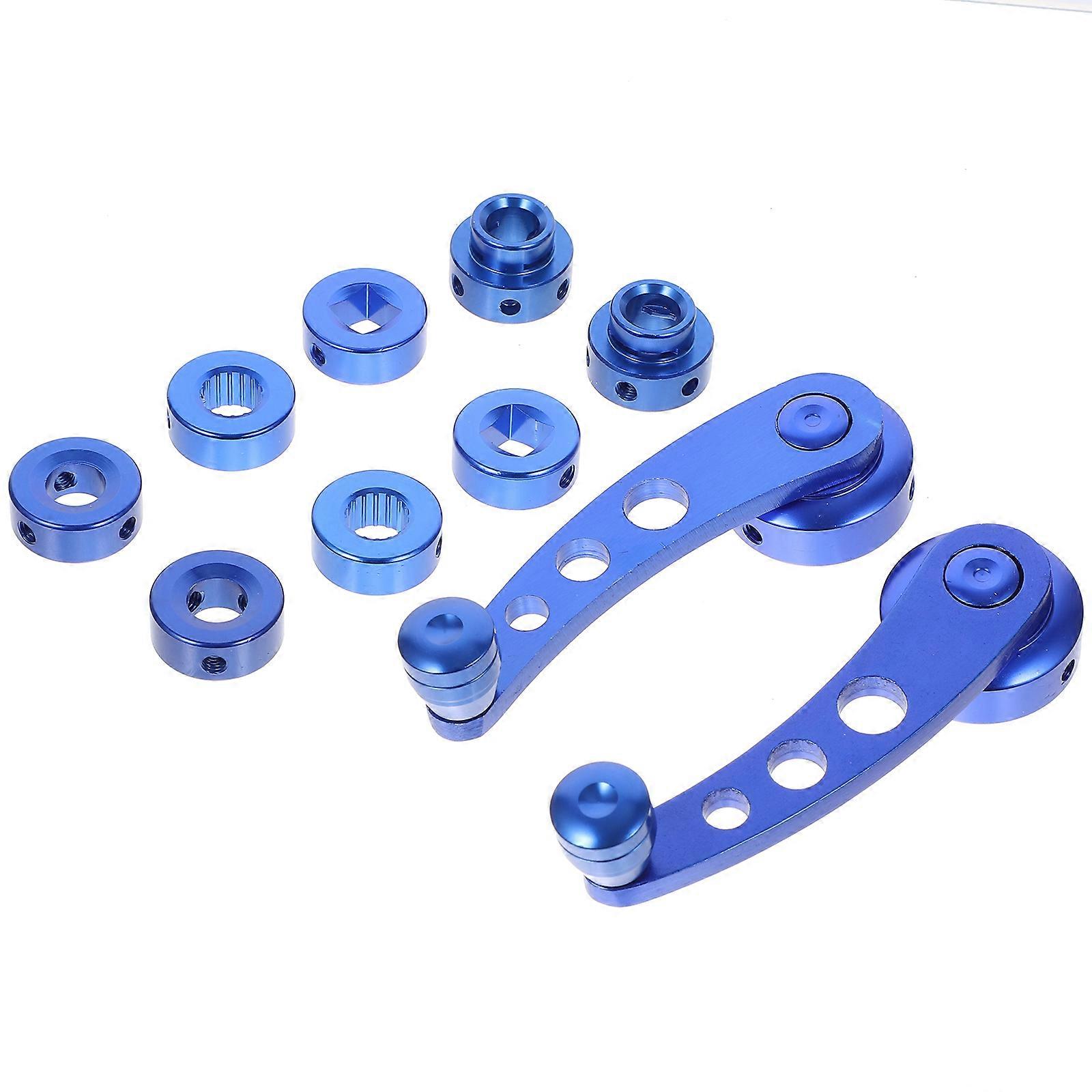 1 Set Car Window Shake Handle Winders Crank Rocker Aluminum Universal ...