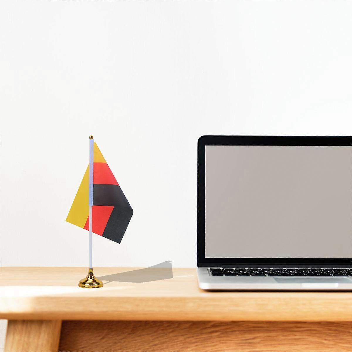 48 Pcs German Desktop Flag DE National Country Flag Tabletop Flags Desk ...