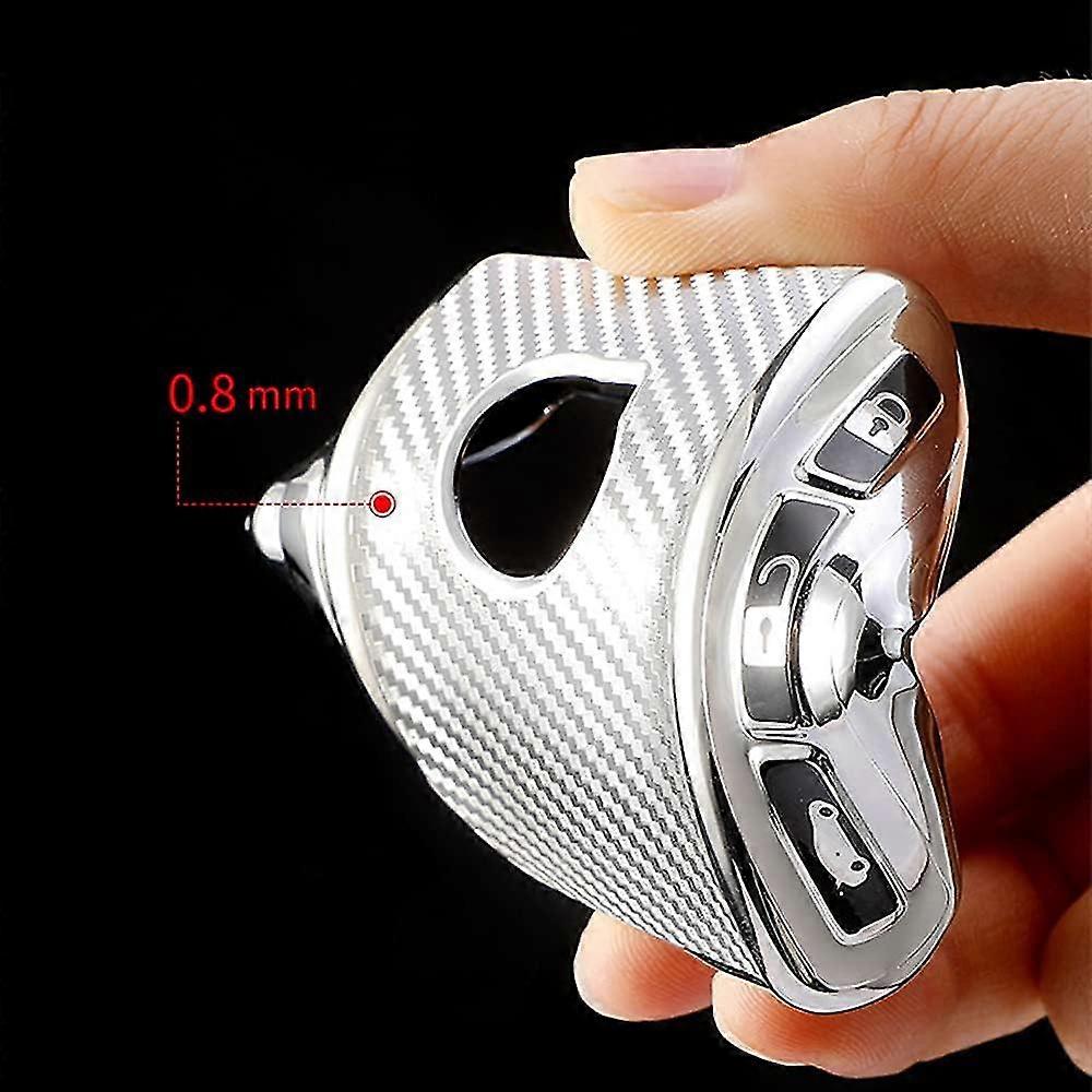 Silver - Car Key Cover For Volvo Xc40 Xc60 Xc90 Xc70 S60 S80 S90 C30 ...