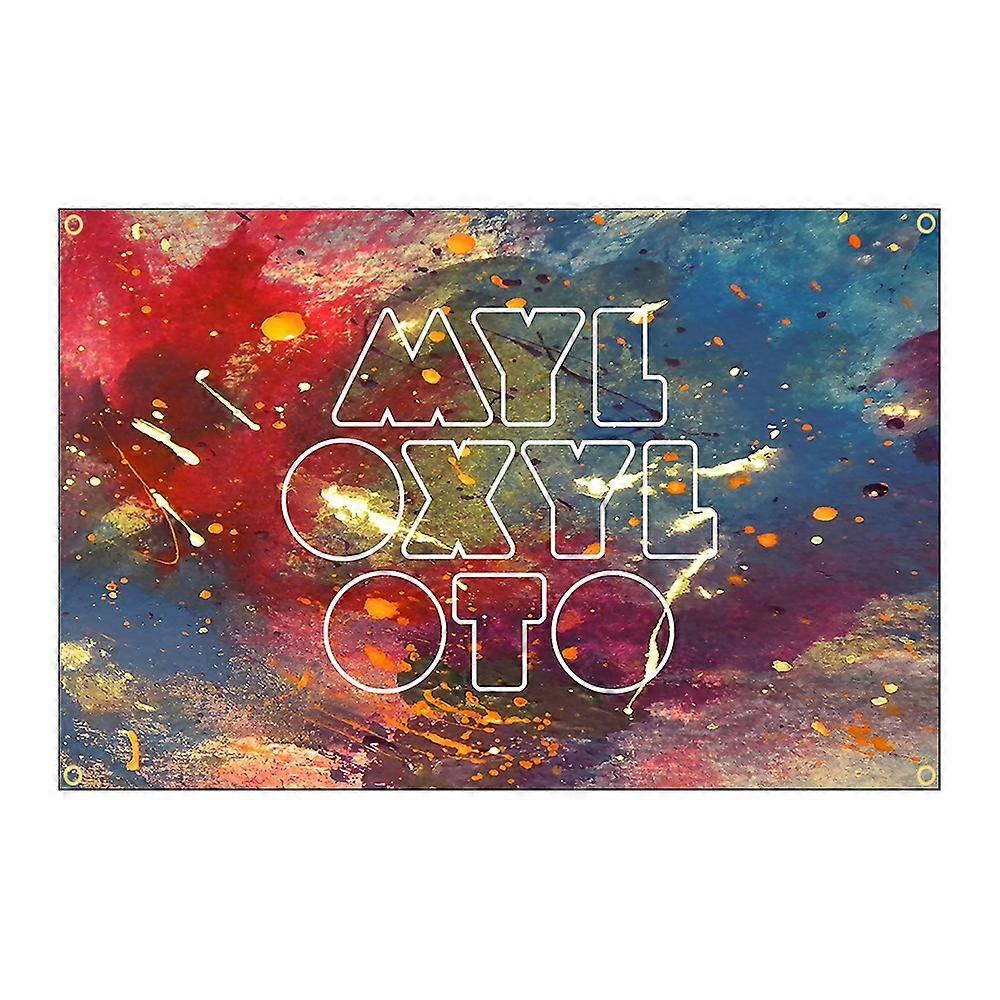 3Jflag 90x150cm Coldplays Music Band flag Underground Metal pop singer ...