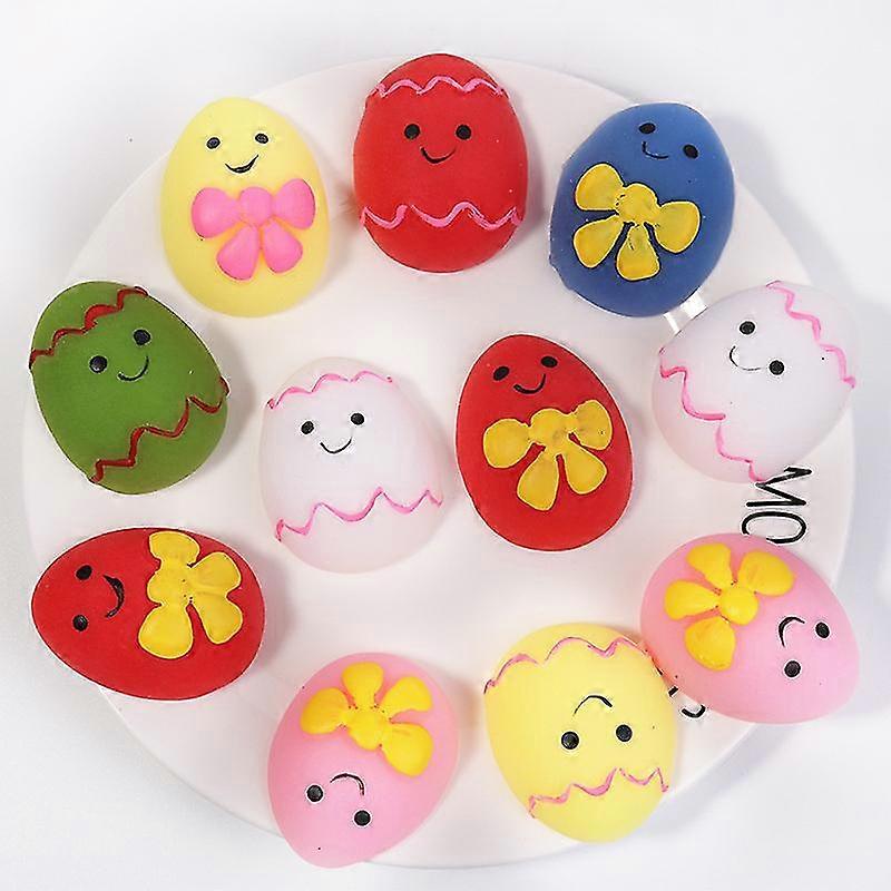 20pcs Mochi Squishies Kawaii Easter Egg Squishy Toys For Kids ...