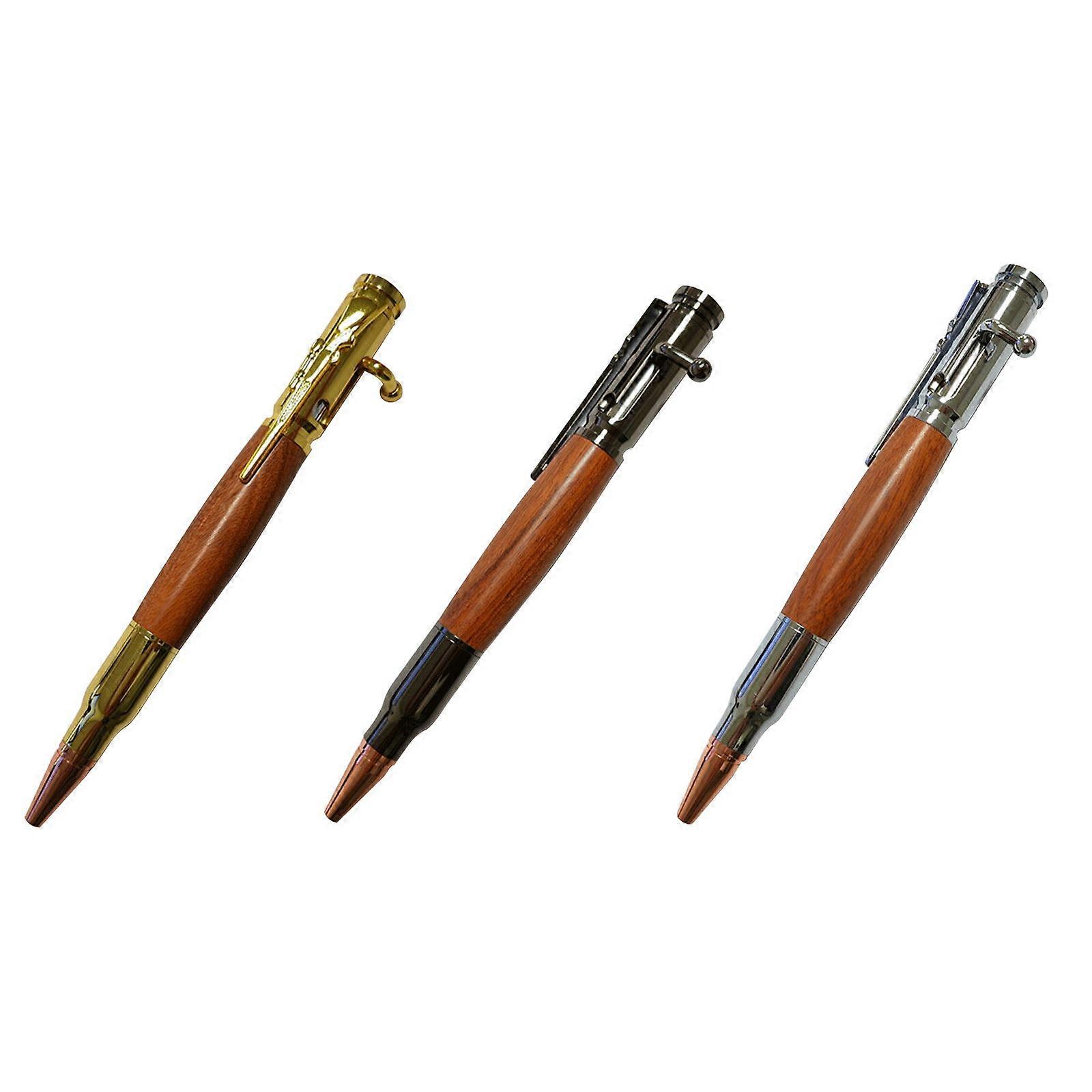 Metal Bullet Pen Bolt Action Style Ballpoint Pen Rifle Bullet Pen ...