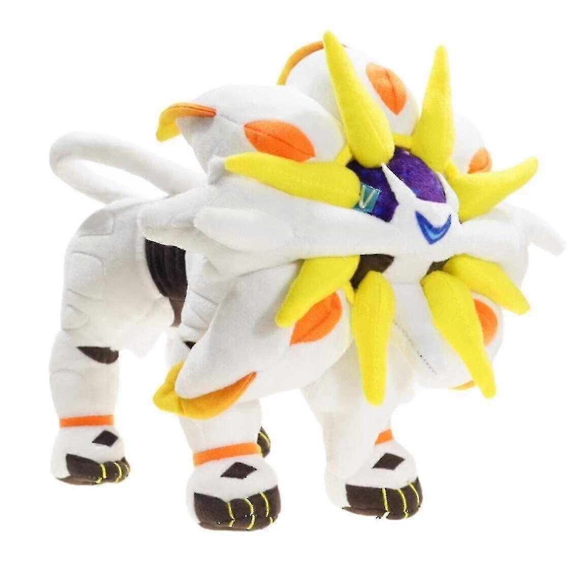 Animals Anxiety Throw Pillow Solgaleo Kids Plush Doll Soft Toys 30cm ...