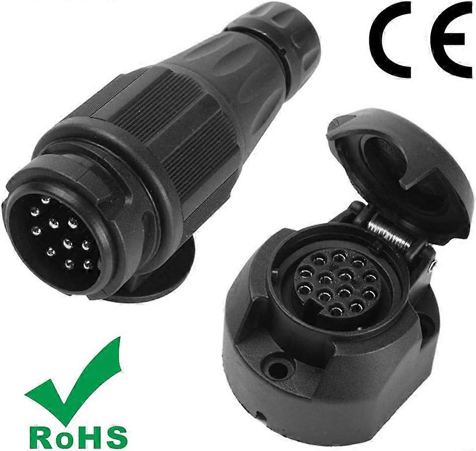 13 Pin Trailer Plug,13Pin Trailer Socket,Trailer Socket Plug, Trailer ...