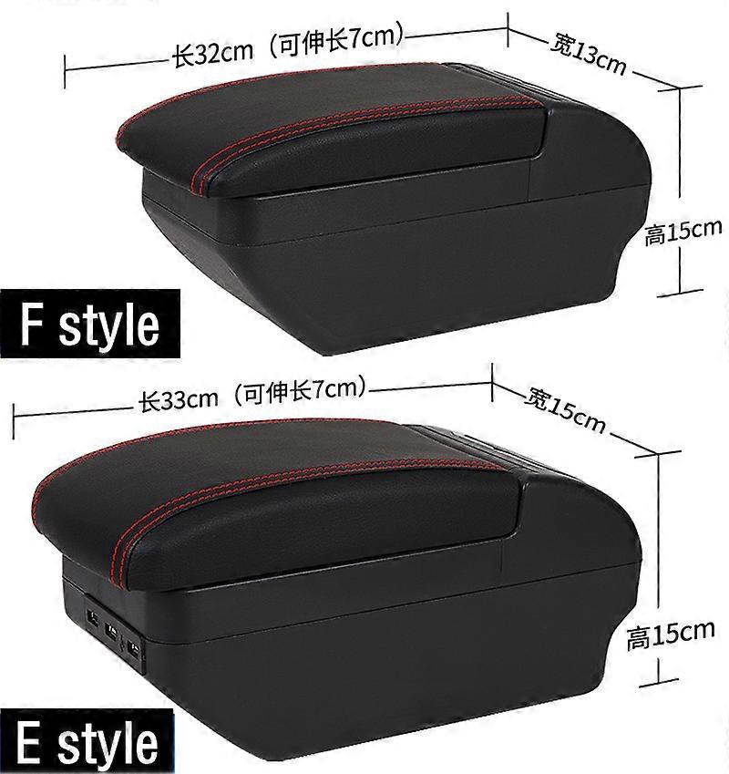 For Hyundai Elantra Touring i30 FD i30cw 2007-2011 Dual Layer Armrest ...