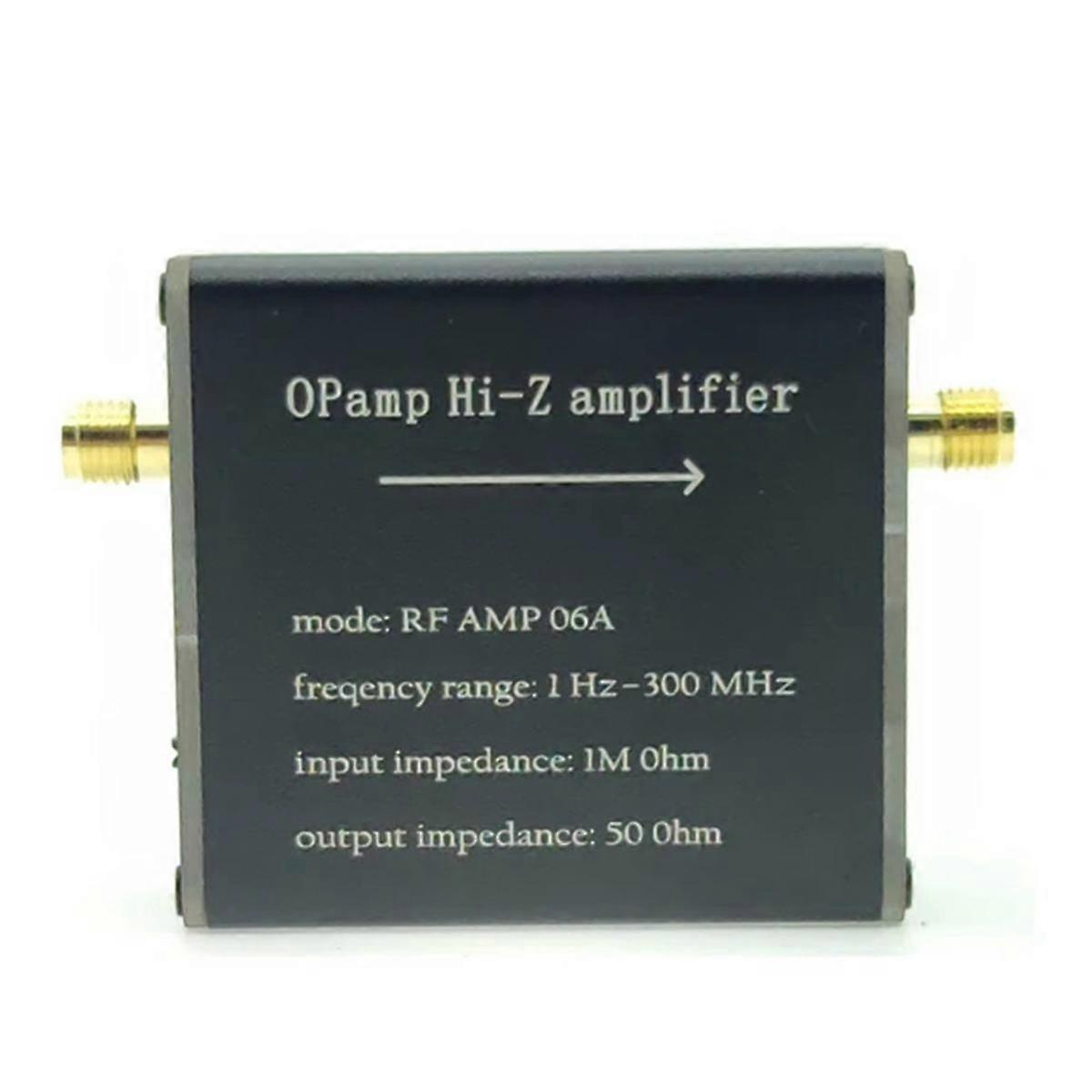 RF AMP 06A 1Hz-300MHZ 50 Ohm High Impedance Amplifier is Suitable for ...