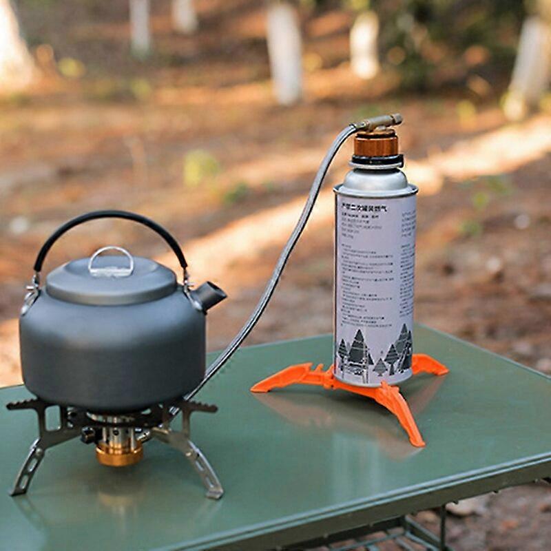 Nylon Gas Canister Stand Foldable Outdoor Gas Tank Bracket Camping ...