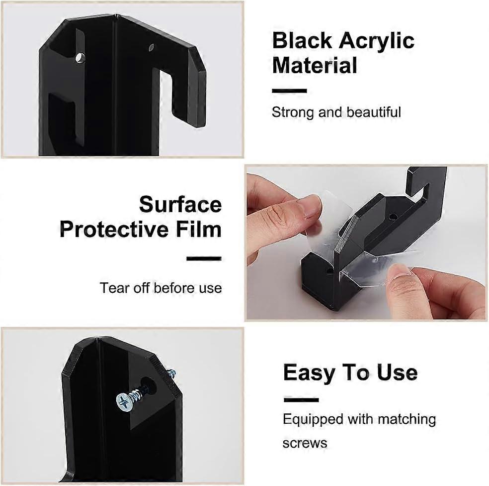 Acrylic Wall Mounted Sword Display Stands Sword Katana Hanging Holder ...