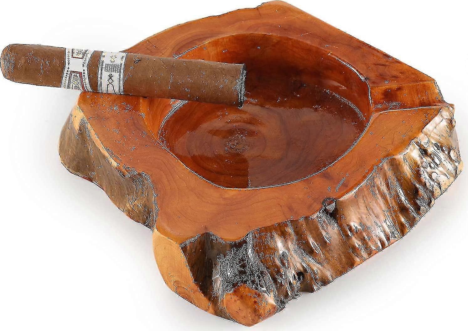 Wooden Cigar Ashtray Outdoor Indoor Cigar Ashtray And Great Gifts For ...