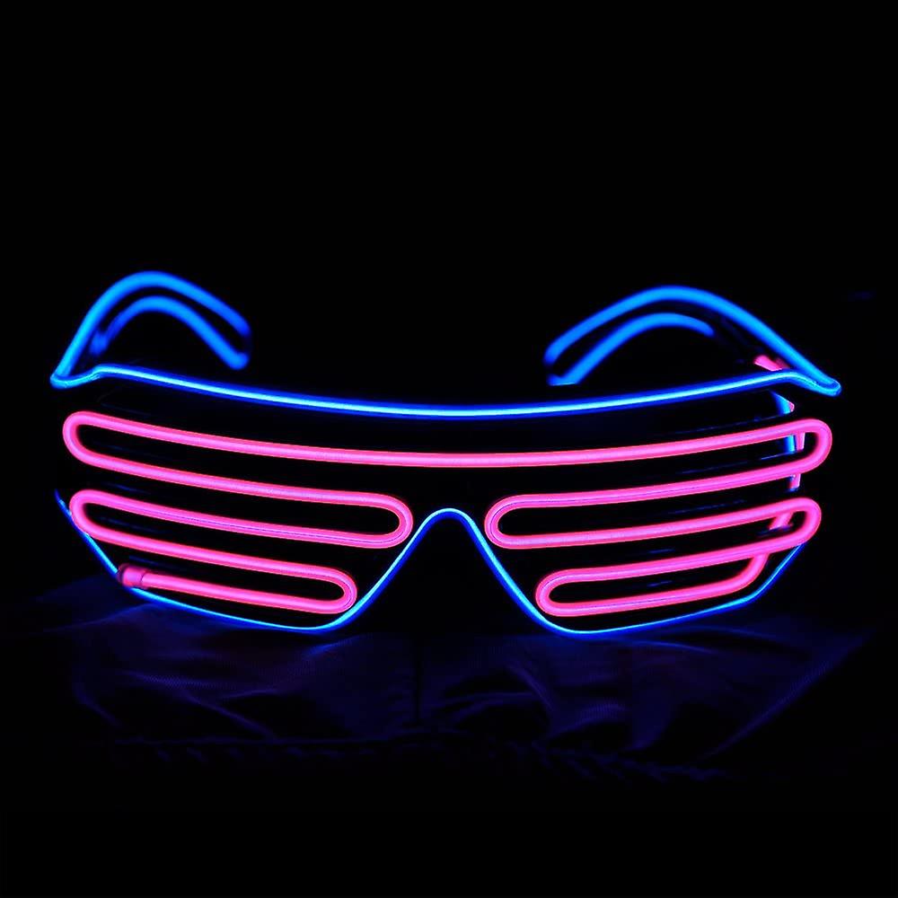 Glasses Flashing LED Sunglasses Light Up Costumes for 80s, EDM, Party ...