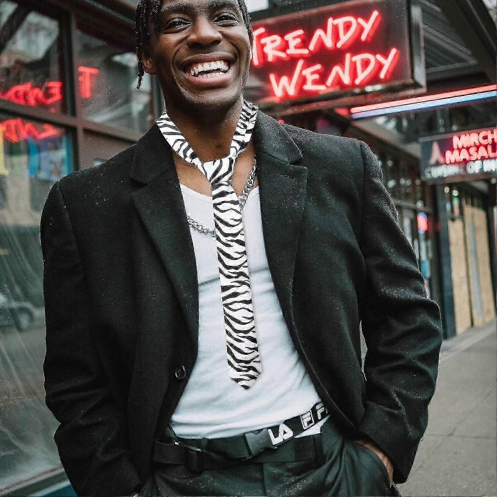 Pack Of 2 Men's Animal Print Ties Cool Cheetah Leopard Zebra Tie-Good ...