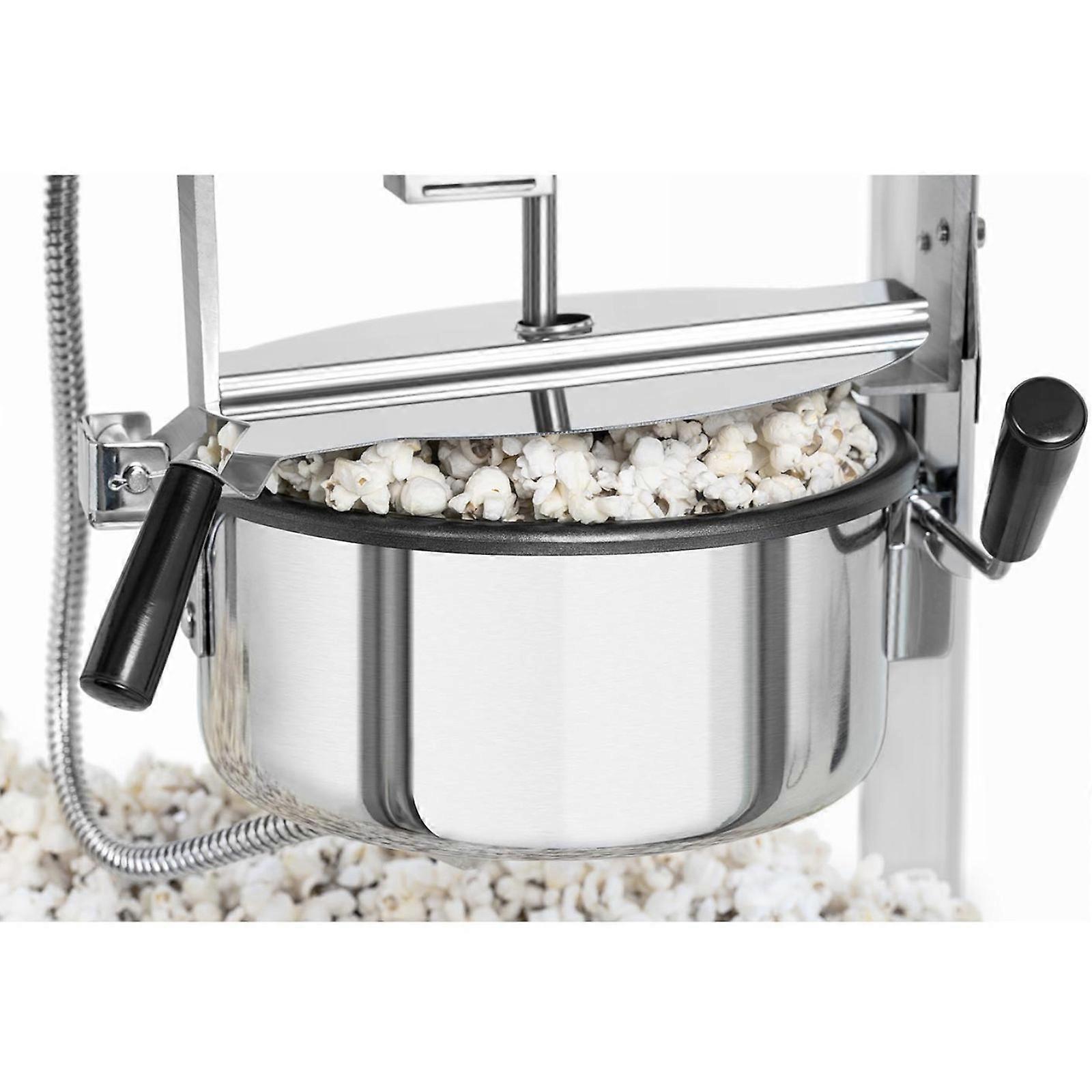Automatic Retro Popcorn Popper TEFLON 1600 W 5-6 kg/h - Blue | Fruugo UK
