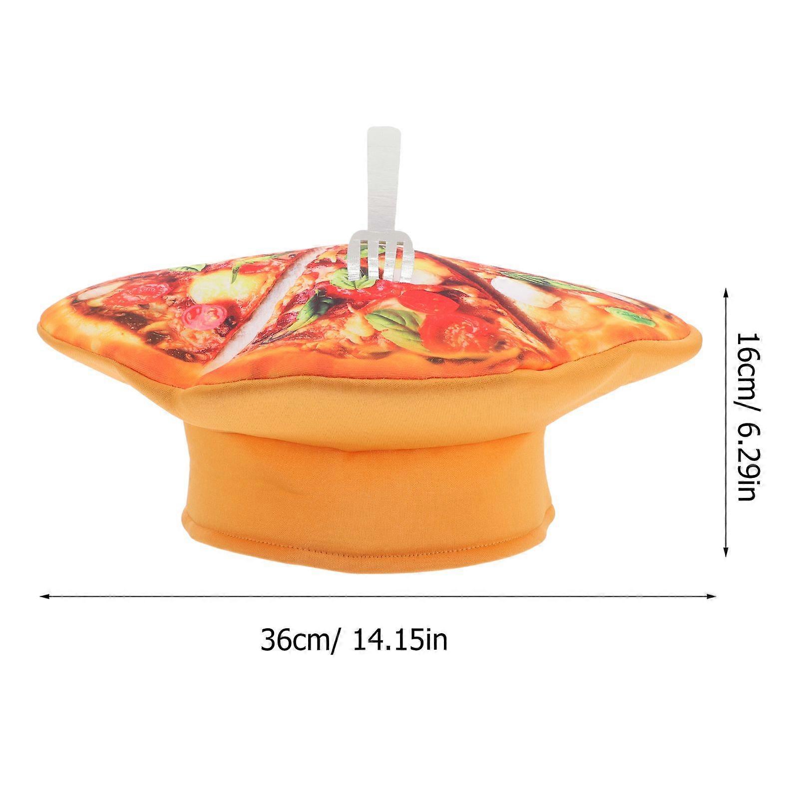 Funny Pizza Hat Carnival Pizza Hat Decorative Pizza Hat Halloween Pizza ...