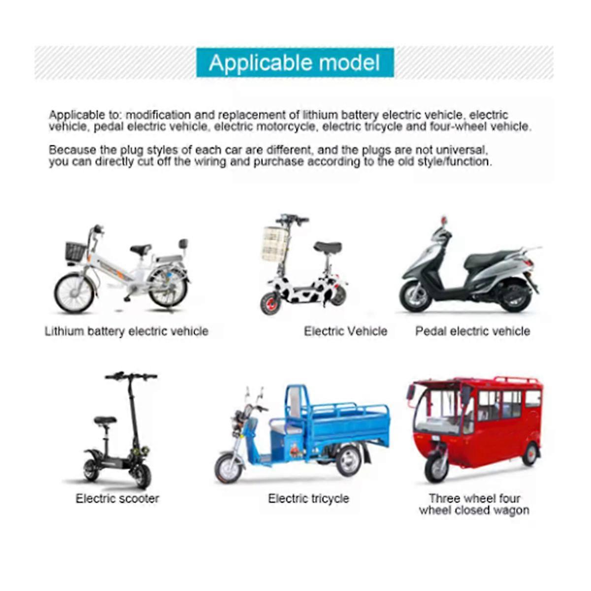 Universal Electric Bicycle Twist Throttle Grip E-Bike Handlebar Twist ...