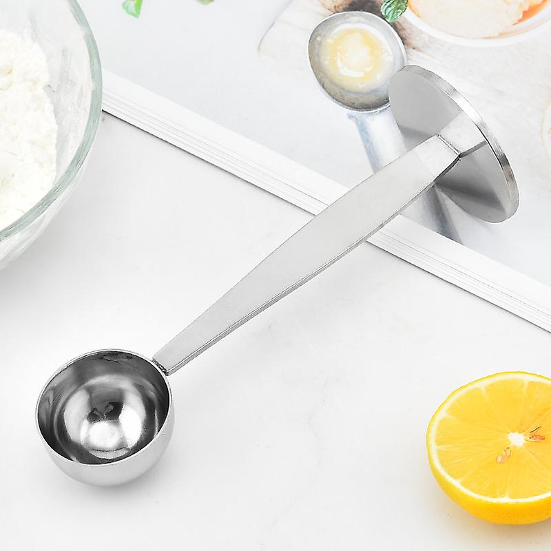 Dww-2-in-1 Coffee Scoops, 304 Stainless Steel Tablespoon Measure Spoon ...
