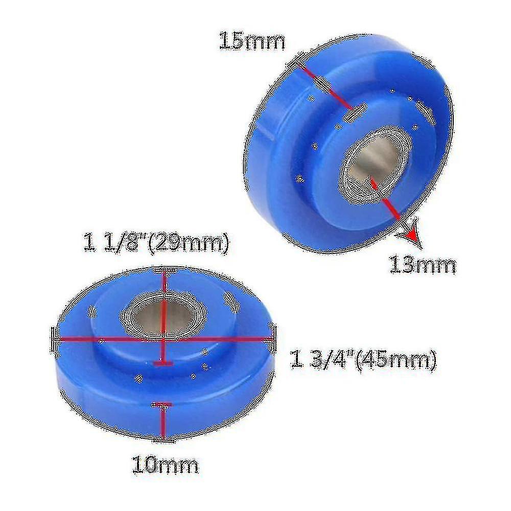 For Peterbilt 379 Hood Pivot Hinge Bushing Polyurethane Round Cab Mount ...