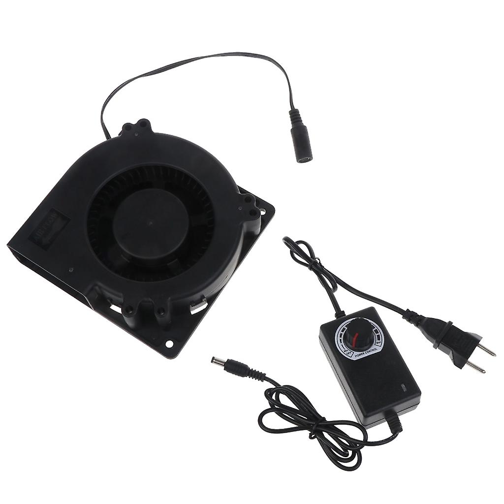AC100-240V Adjustable Speed Cooking Air Blowers Smelting Metal BBQ Fan ...