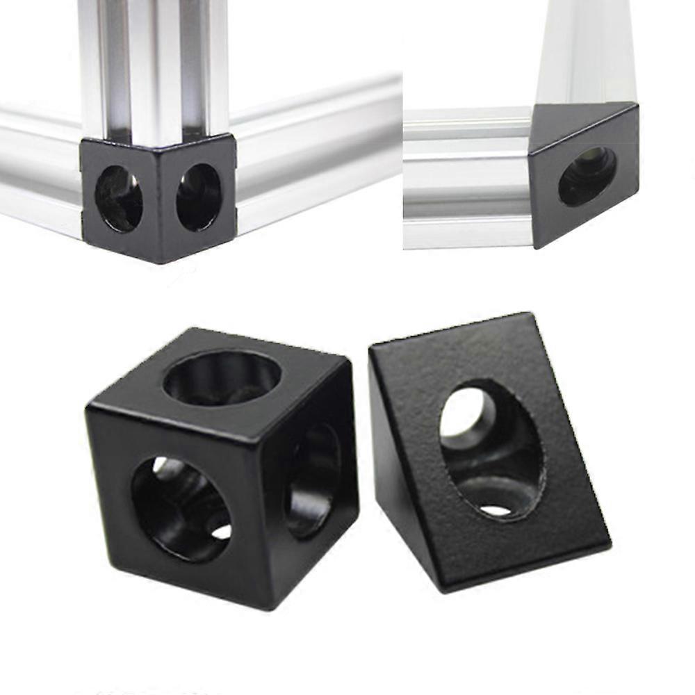 1 piece 2020 aluminium block Cube prism connector wheel regulator ...