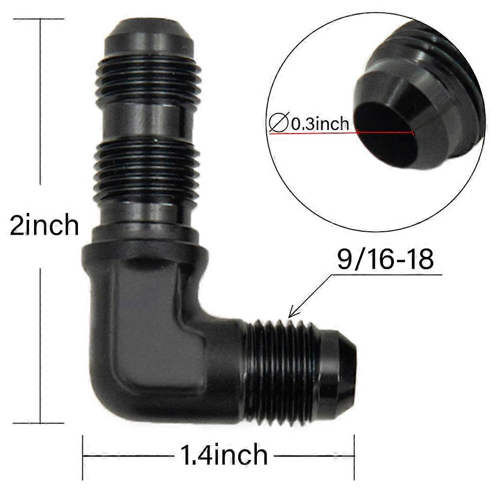 90 Degree Bulkhead Fittings JEGS 110260: AN To AN 90 Degree Bulkhead