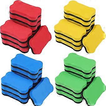 48 Pieces Magnetic Whiteboard Eraser Office Erasers Bone-shaped Dry Erasers Fit for School, Home ...
