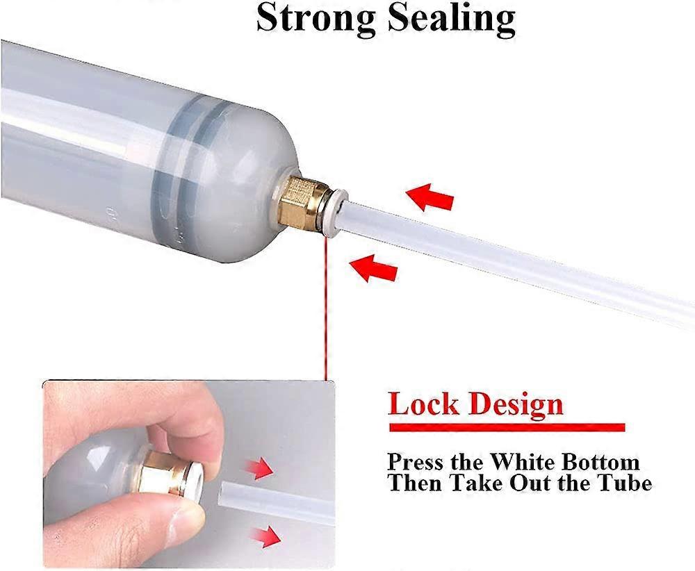 Oil Suction Syringe, 200mL Oil Extractor, Manual Fluid Extractor and ...