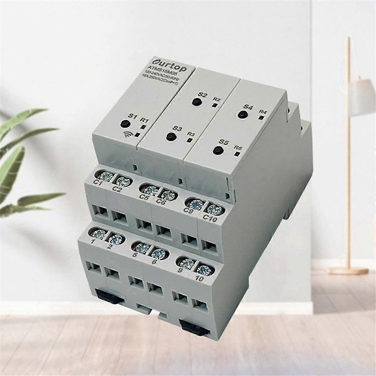 ATMS16M05 WIFI Smart Timer Relay Switch Breaker Remote Control By APP ...