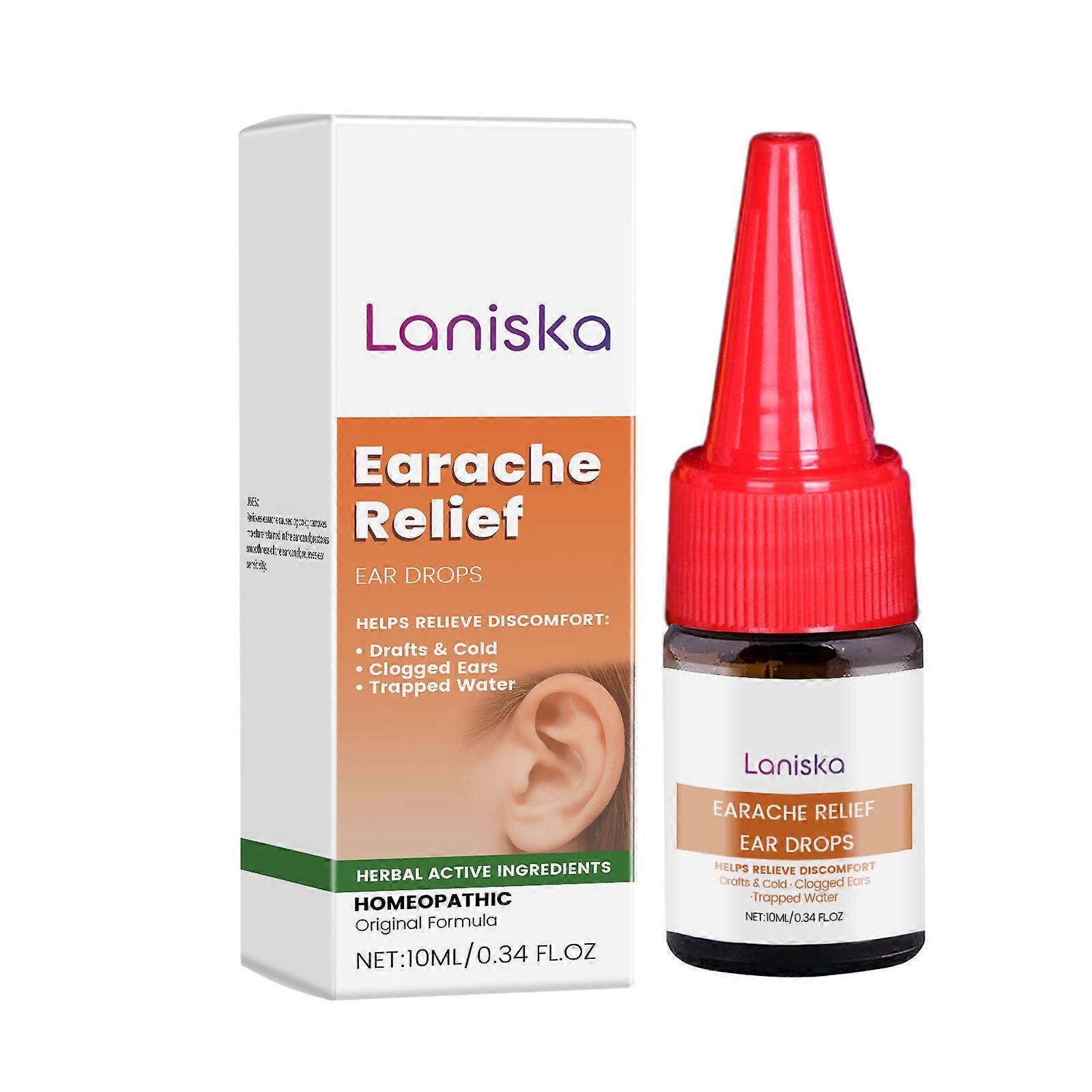 10ml Ear Drops, Earache Relief Ear Drops, Pain Relief And Earache Drops ...