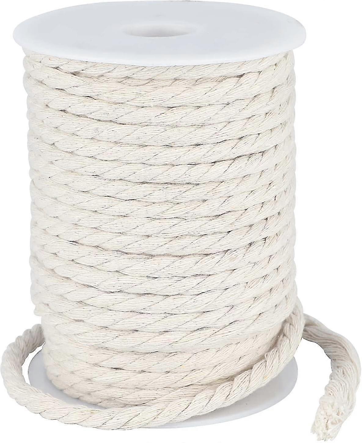 Natural Twisted Cotton Rope Thick String | Fruugo UK