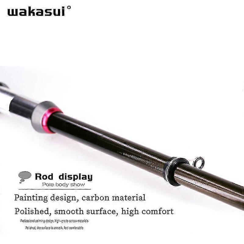 New Upgrade Ice Fishing Rod Short 8/11 Section Portable Carbon Mini ...