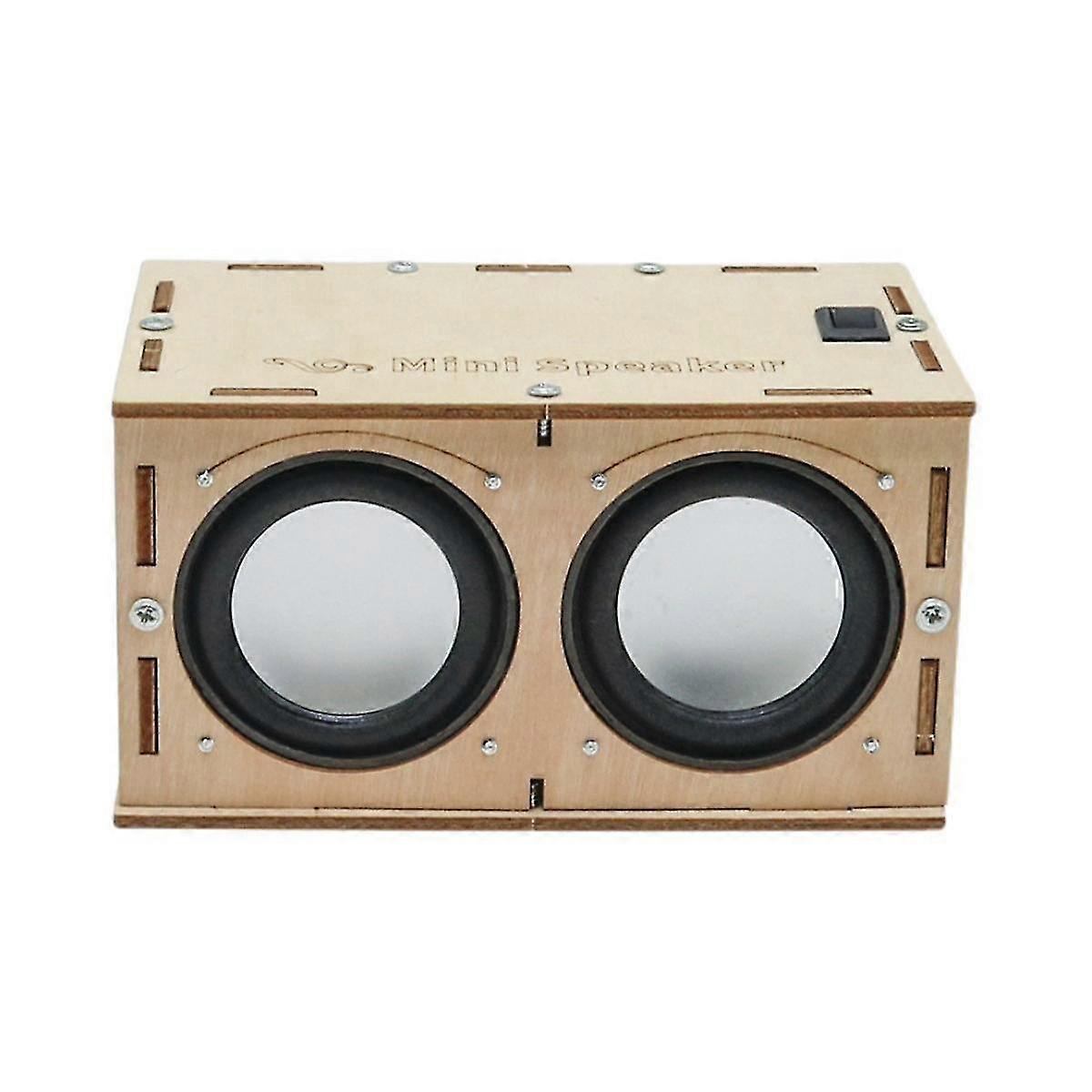 DIY Bluetooth Speaker Box Kit Elektronisk ljudförstärkare bygger ditt ...