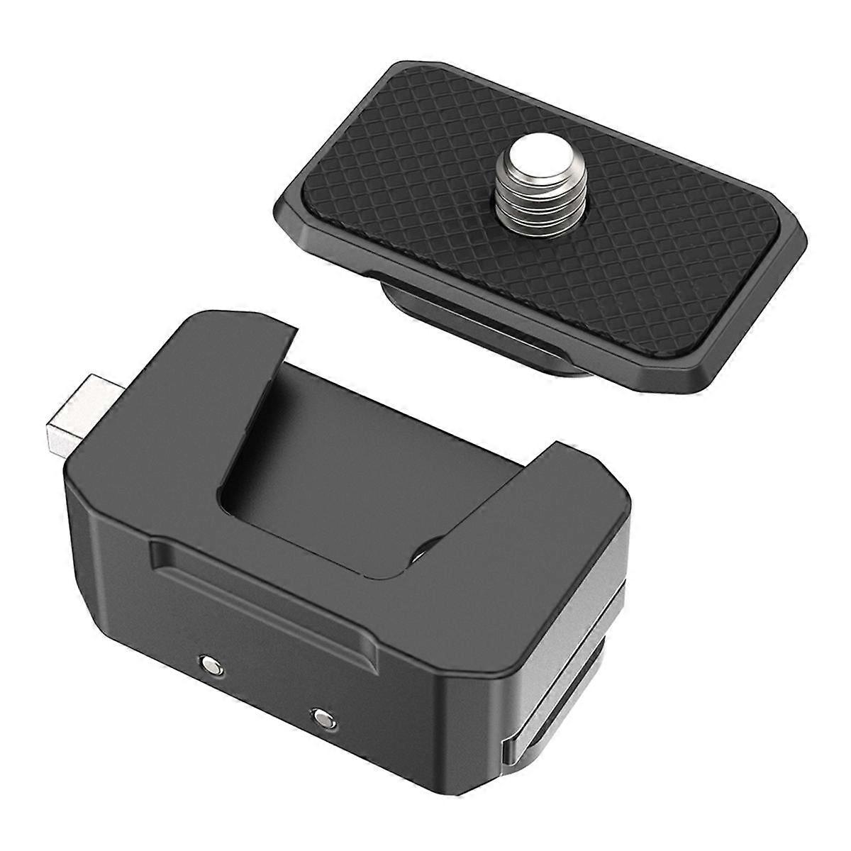 R072 Aluminum Quick Release Mount Adapter Base with Mount Plate ...