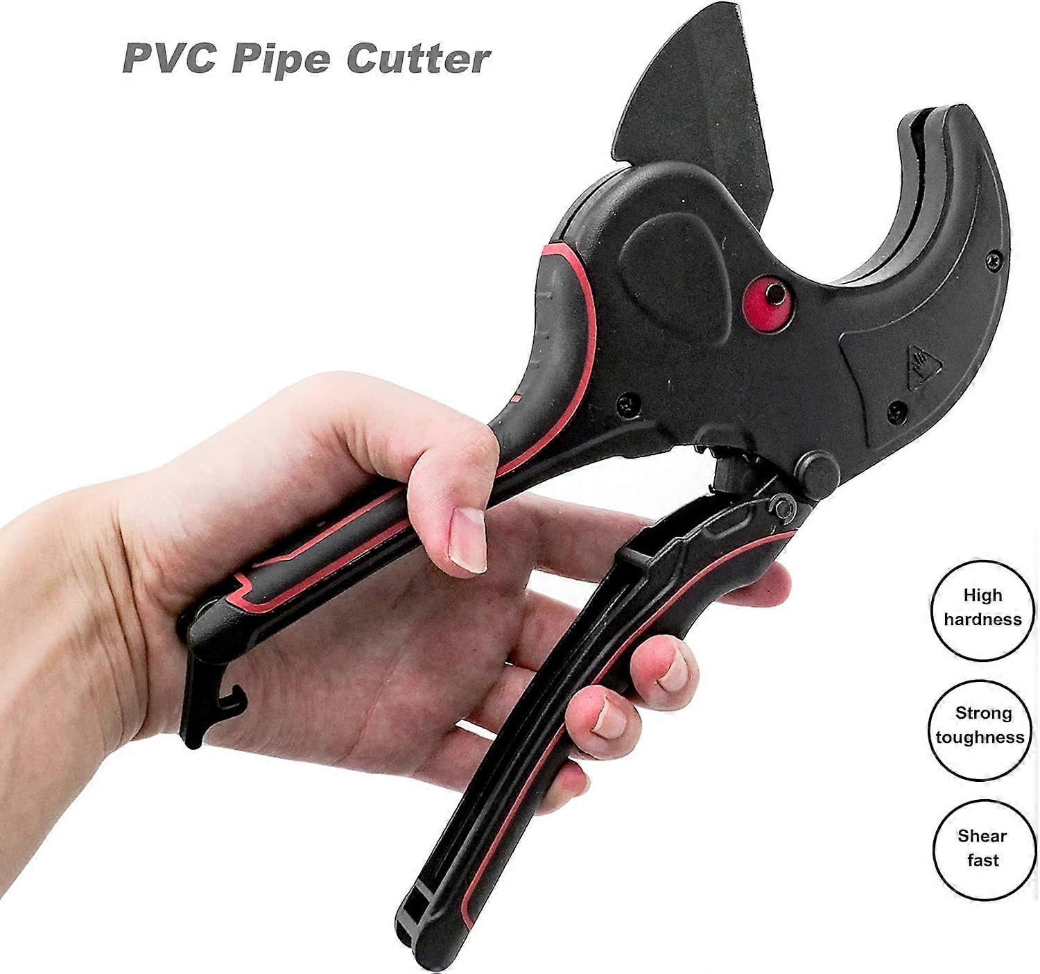 PVC Pipe Cutter 63mm, Ratchet PVC Pipe Cutter SK5 Sharp Blades, Pipe ...