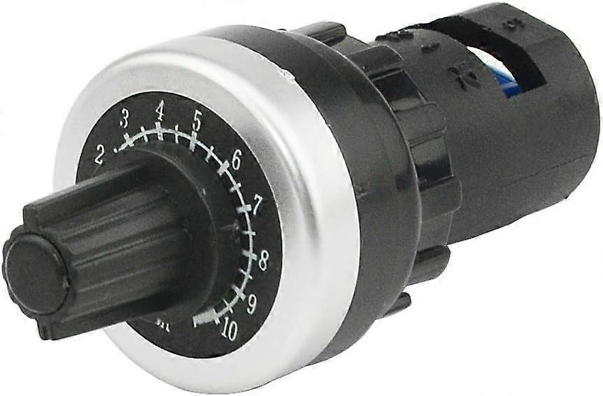 2pcs LA42DWQ-22 22mm 10K Ohm Variable Speed Rotary Potentiometer (10K ...