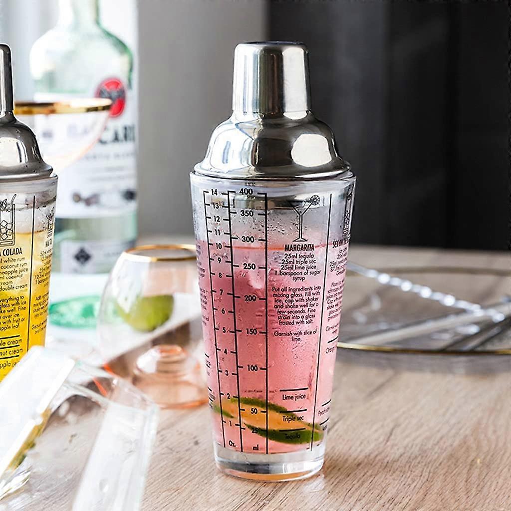 Elegant Set Cocktail 5-Piece Cocktail Shaker Set, Bartender Kit with ...