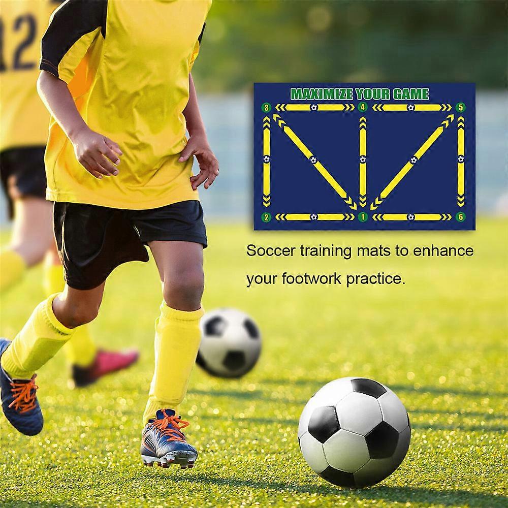 Football footstep training mat,Soccer training mat,Sport mat-Silent ...