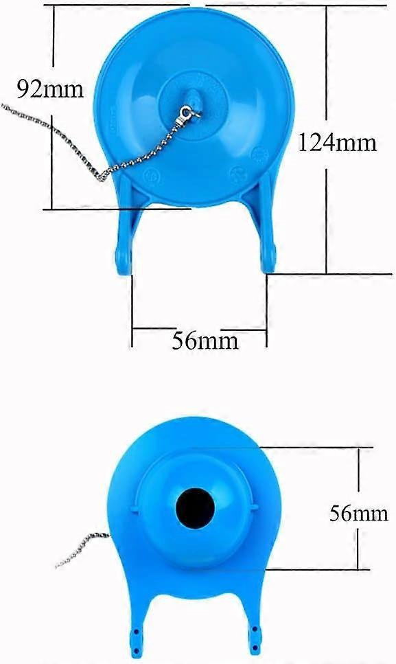 Toilet Flapper Replacement Kit,Toilet Flapper Plug,Flush Valve with ...