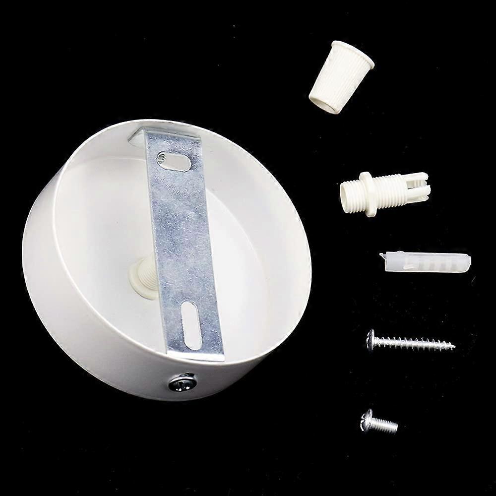 Wuhing-SJ-2 Pieces Ceiling Rose White Base Plate Ceiling Lamp 80Mm ...
