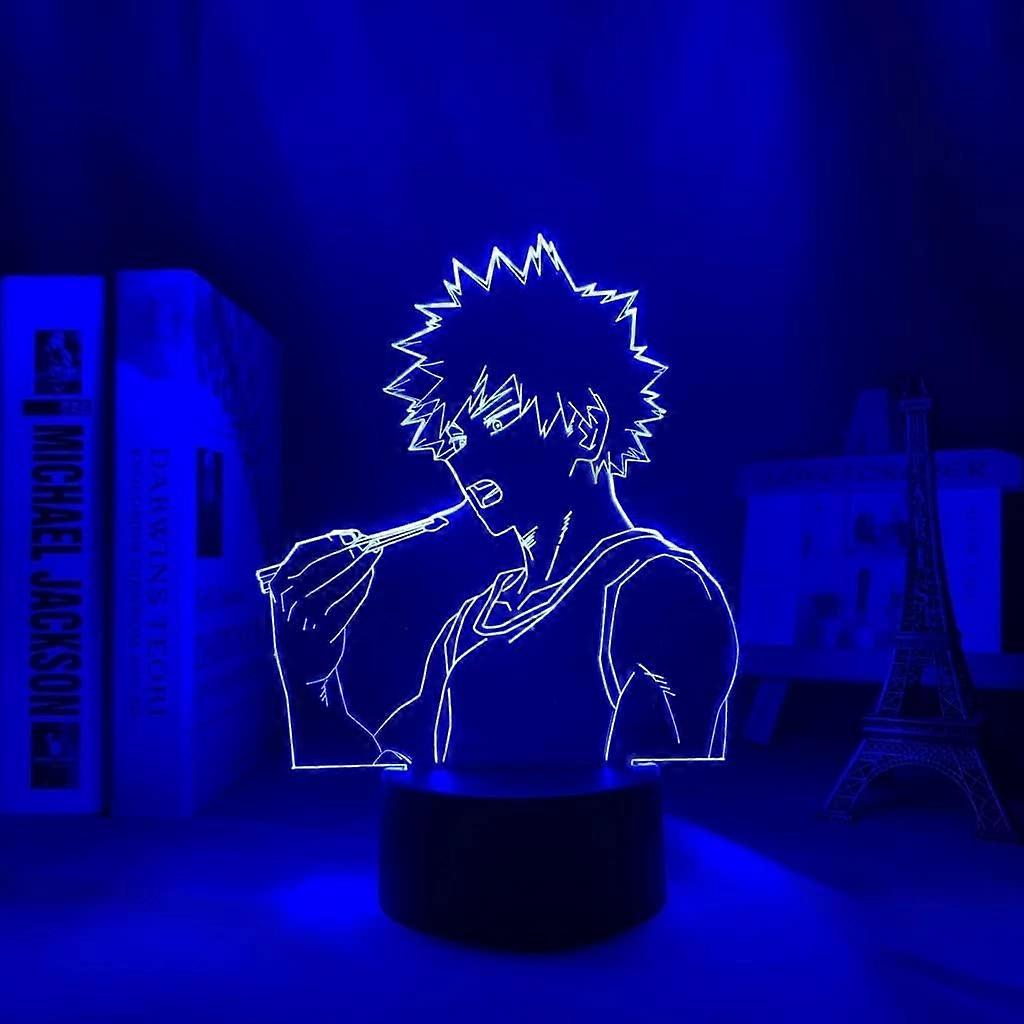 SBSG My Hero Academia Anime Figure Katsuki Bakugo 3D Led Night Lights ...