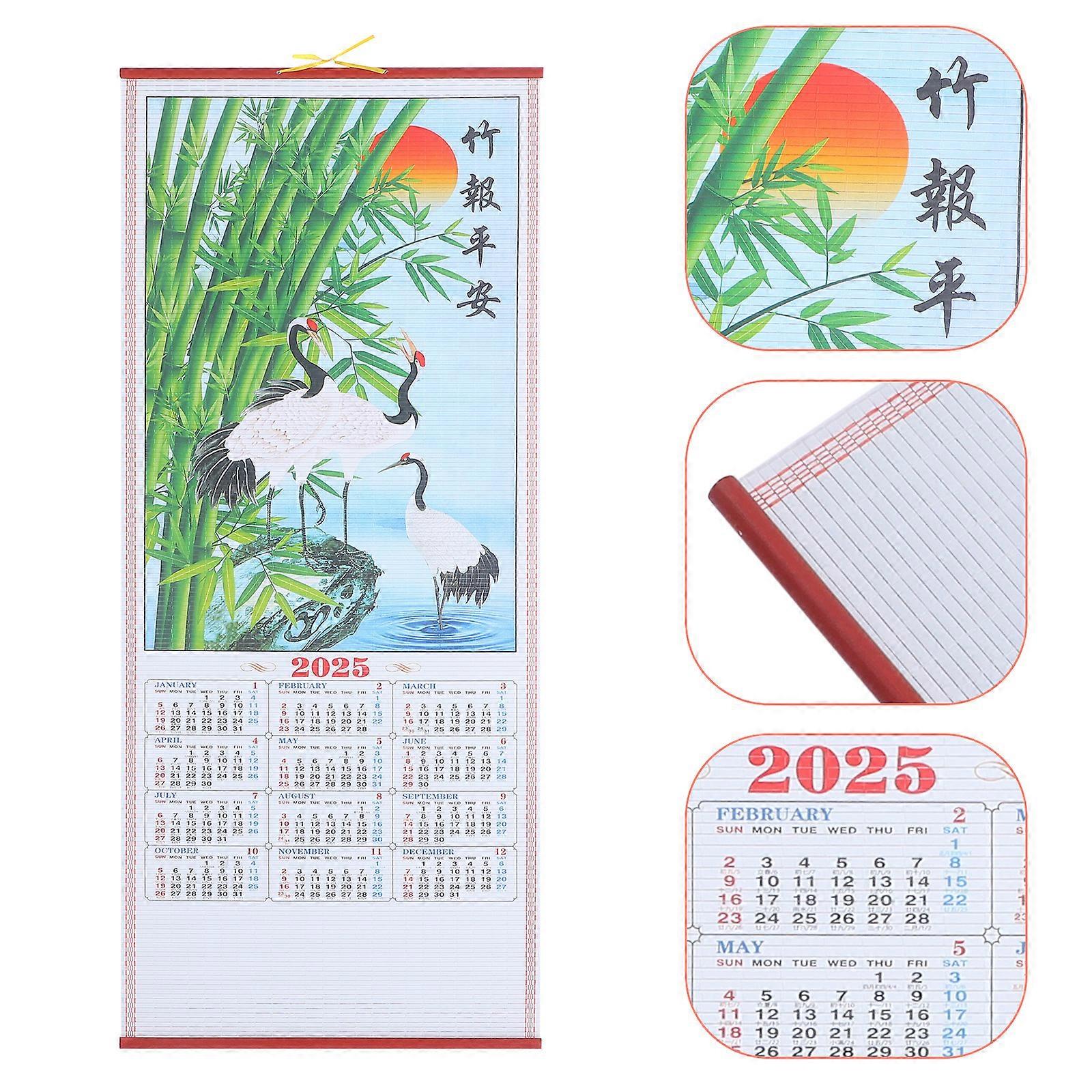 Hanging 2025 Year Calendar Wall Calendar for Organizing 2025 Calendar ...