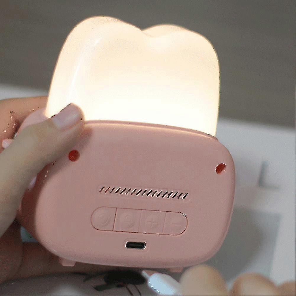 Cute Timer Clock Toaster Lamp USB Charging Bedside Night Light LED ...