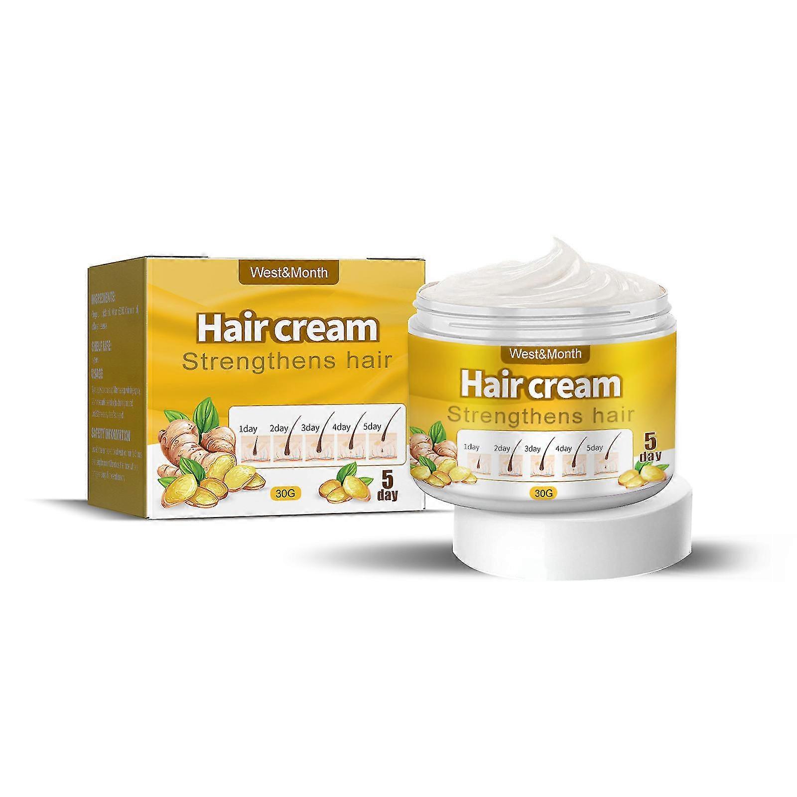 Ginger Hair Dense Hair Care Cream Solid Hair Degreasing Moisturizing ...