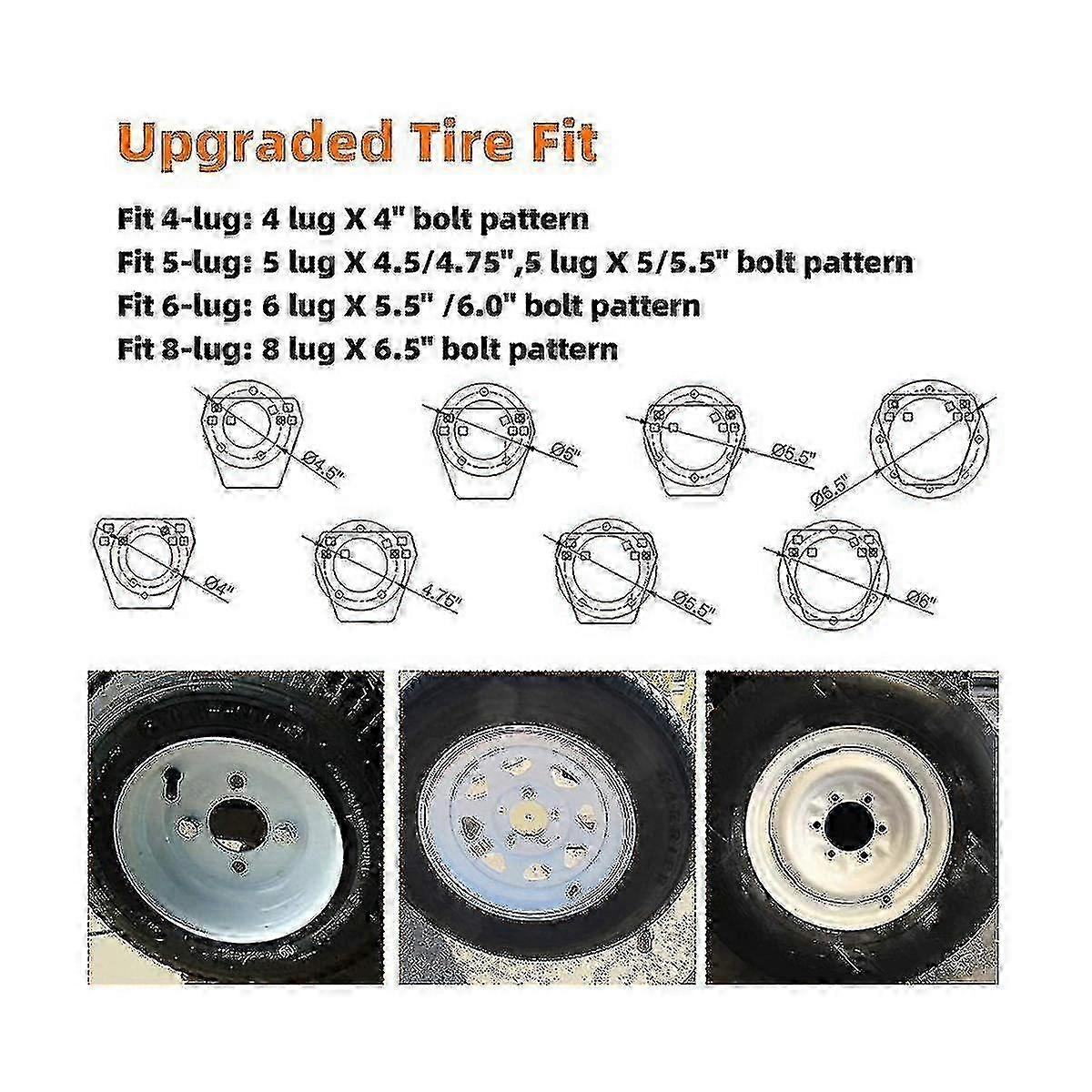 Trailer Spare Tire Stent Trailer Tire Bracket Wheel Bracket Spare Tire ...