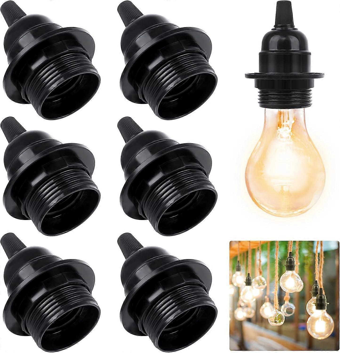 E27 Vintage Lamp Socket 7 Pieces E27 Bulb Socket Decoration 250V 4A ...