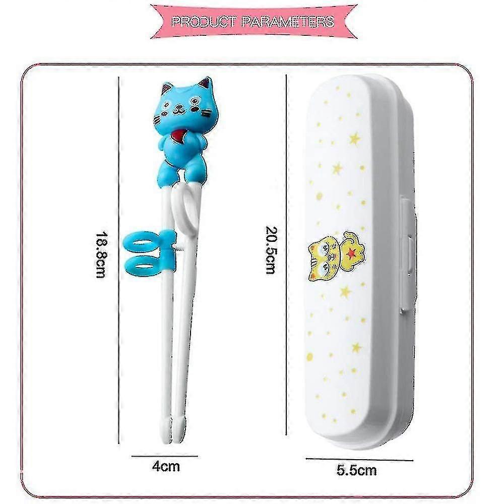 Chopsticks For Kids,learning Chopstick Helper,stainless Steel Reusable Kids Chopsticks For ...