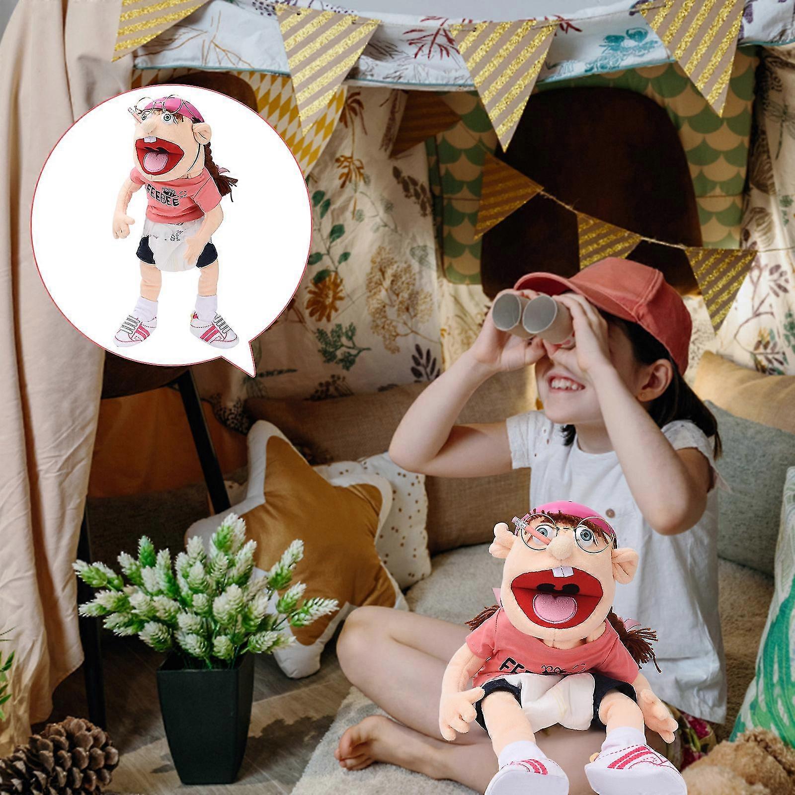 Plush Toy Kids Doll Soft Figurine Sleeping Pillow 60cm Feebee Puppet ...